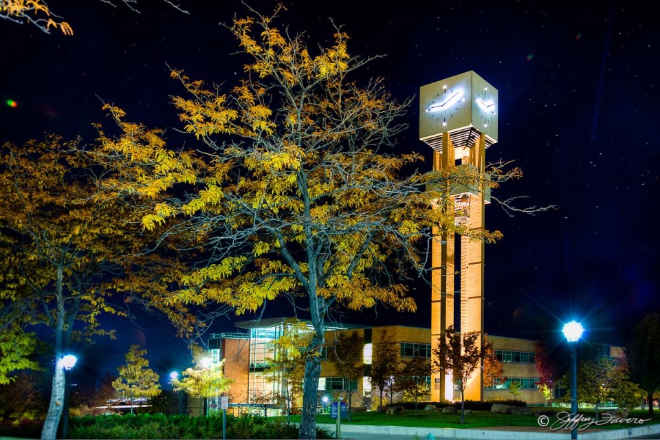 WSU Clock Tower - Jeffrey Favero Fine Art Photography